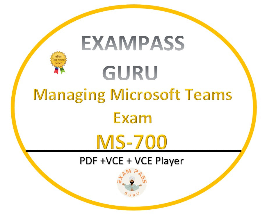 MS-700: Managing Microsoft Teams Exam dumps! 405QA – ExamPassGuru